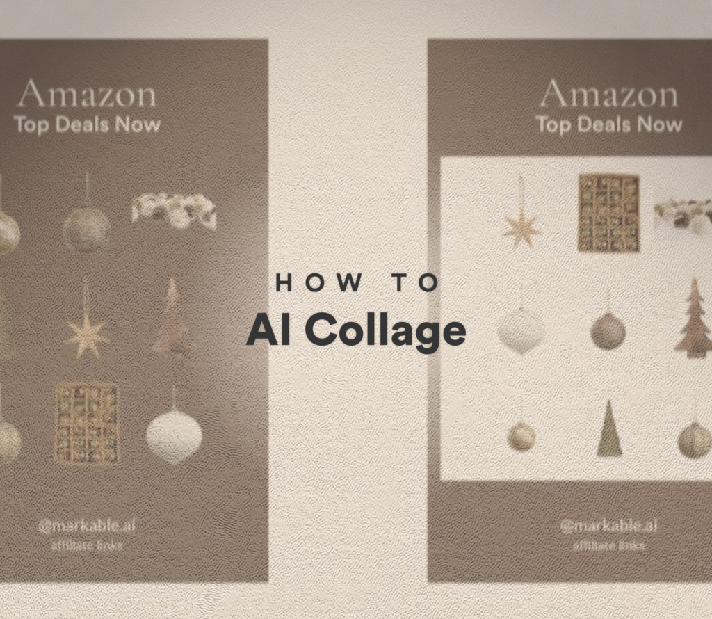 How to Use Markable's AI Collage - Markable AI | Your Personal Creator ...